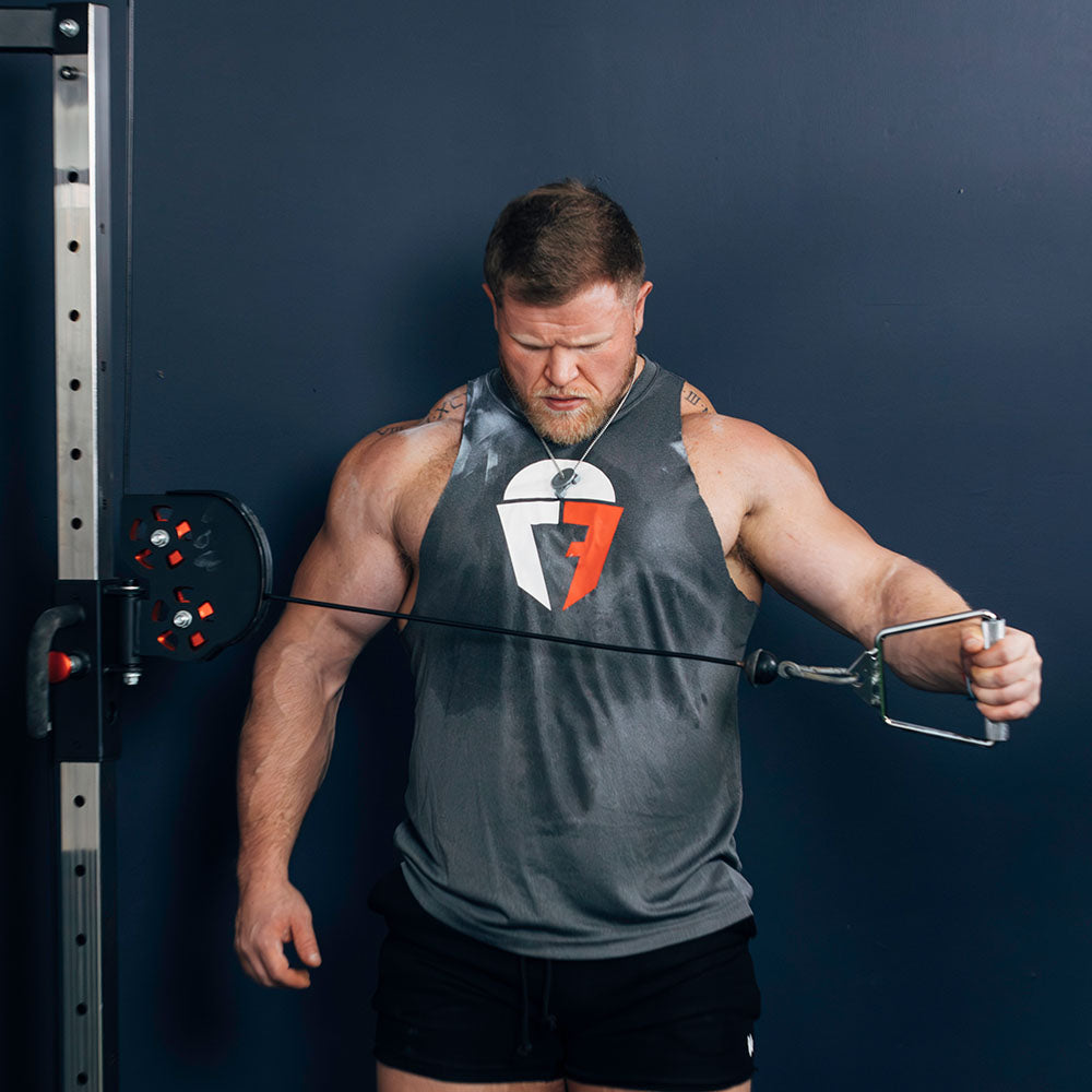 Rotating D-Handle Cable Attachment – Titan Fitness