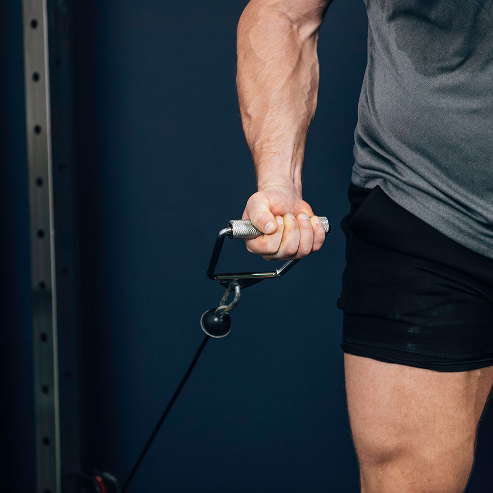 Rotating D-Handle Cable Machine Attachment | Titan Fitness