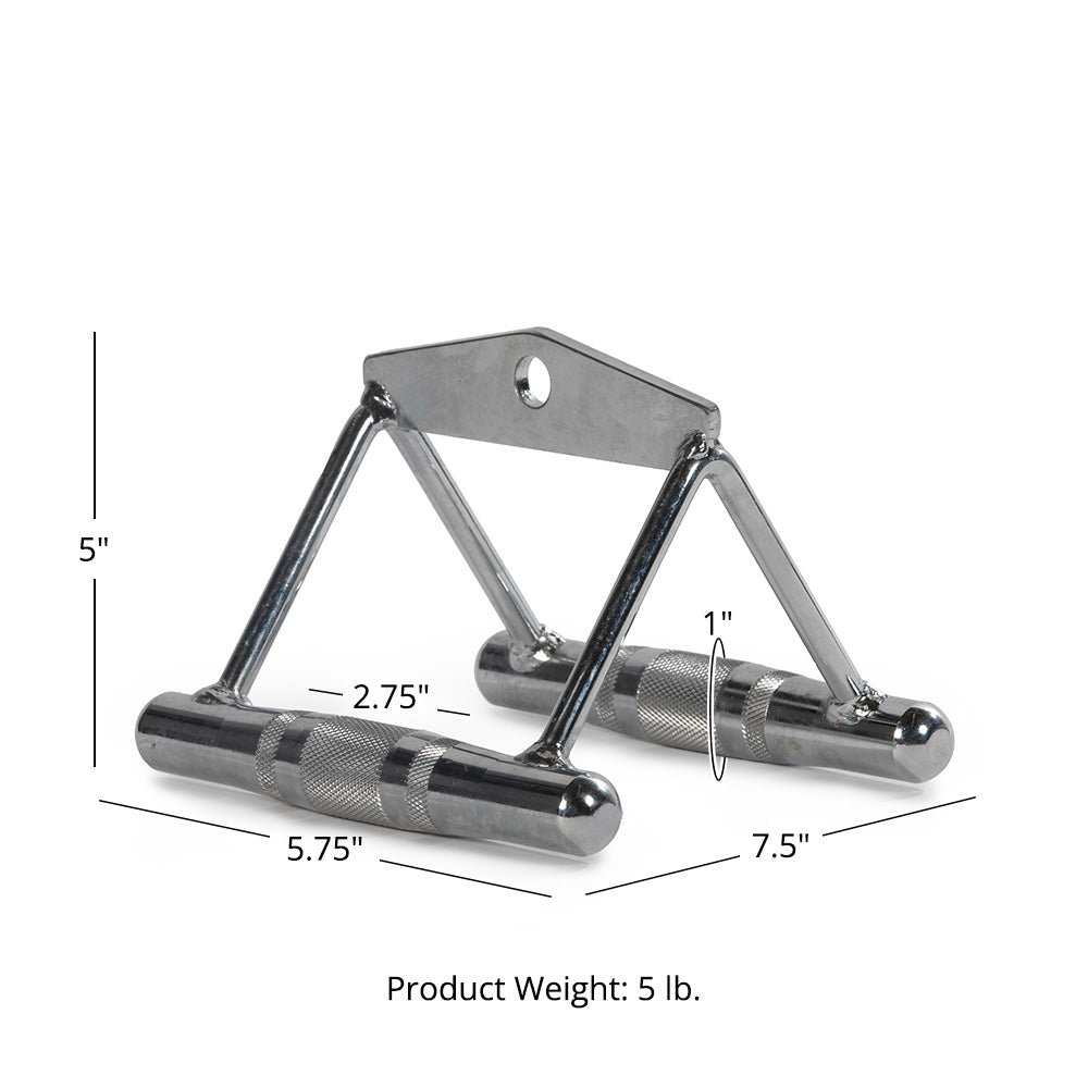 Double D-Handle Cable Machine Attachment | Titan Fitness