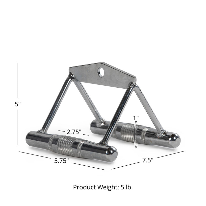 Double D-Handle Cable Machine Attachment | Titan Fitness