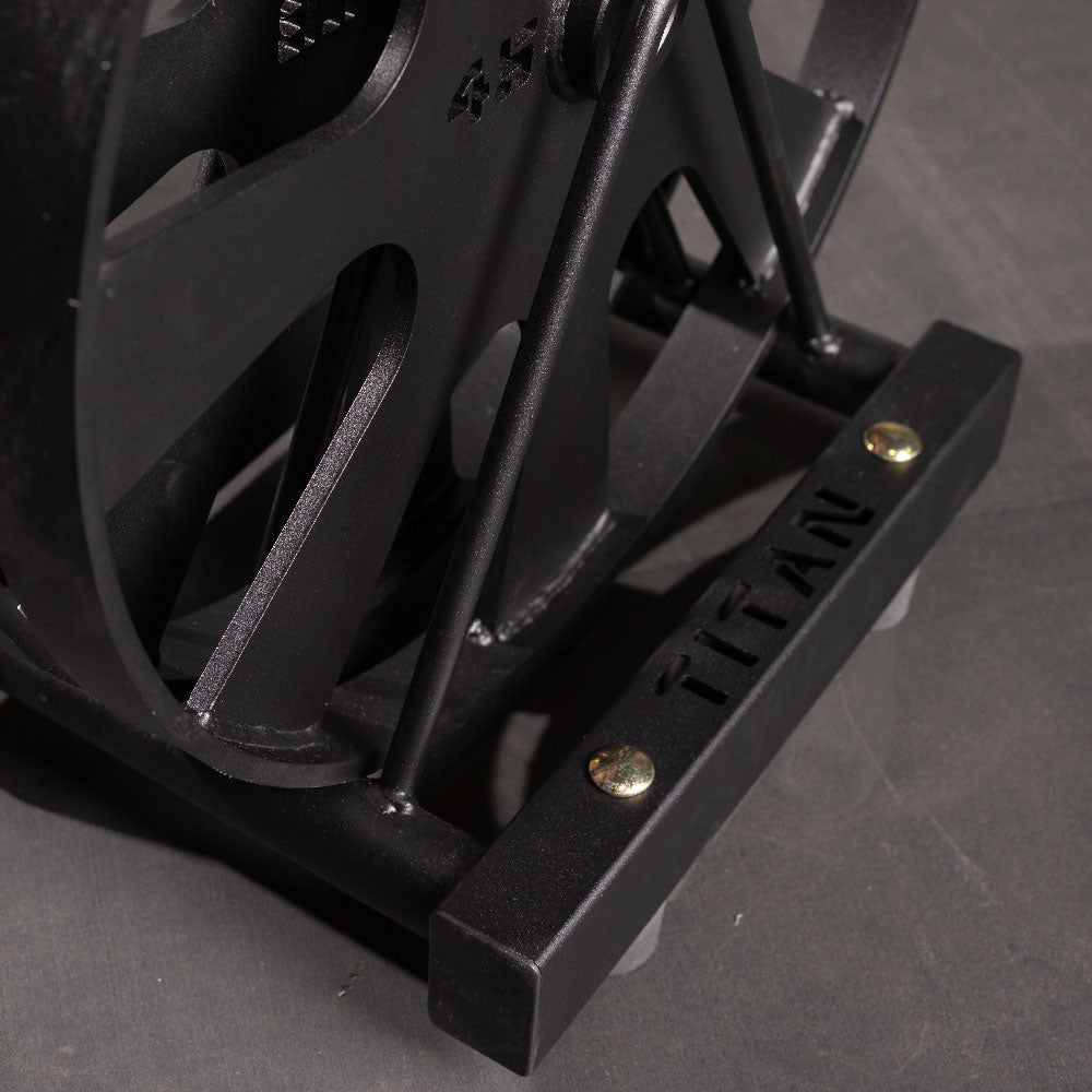 Horizontal Wagon Wheel Storage – Titan Fitness