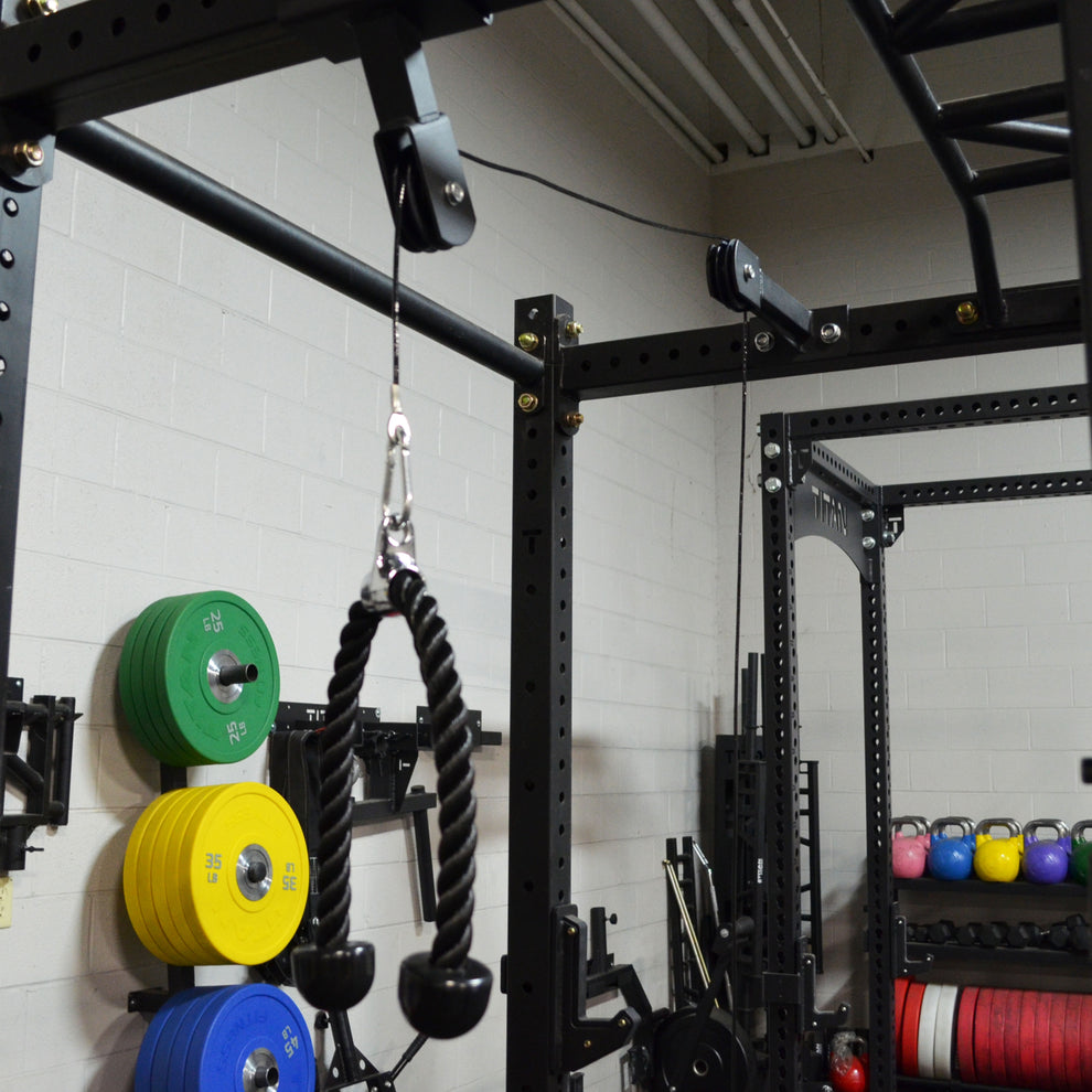 X-3 Series Rack-Mounted Pulley System – Titan Fitness