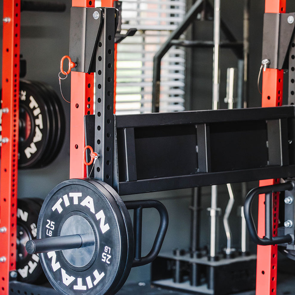Lever Arm Power Rack Leg Press Attachment | Titan Fitness