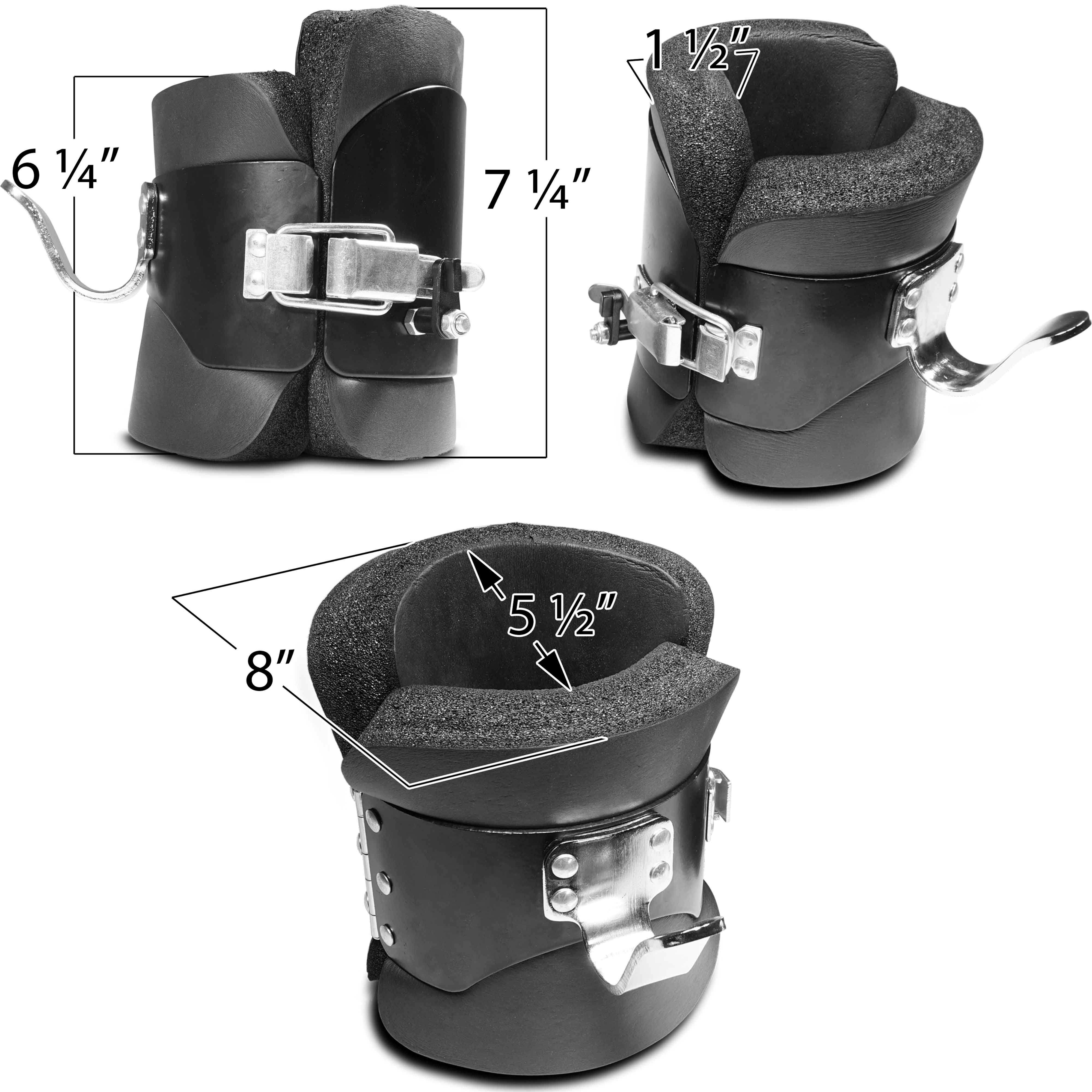 Scratch and Dent - Pair Anti Gravity Inversion Boots Therapy Hang Spine ...