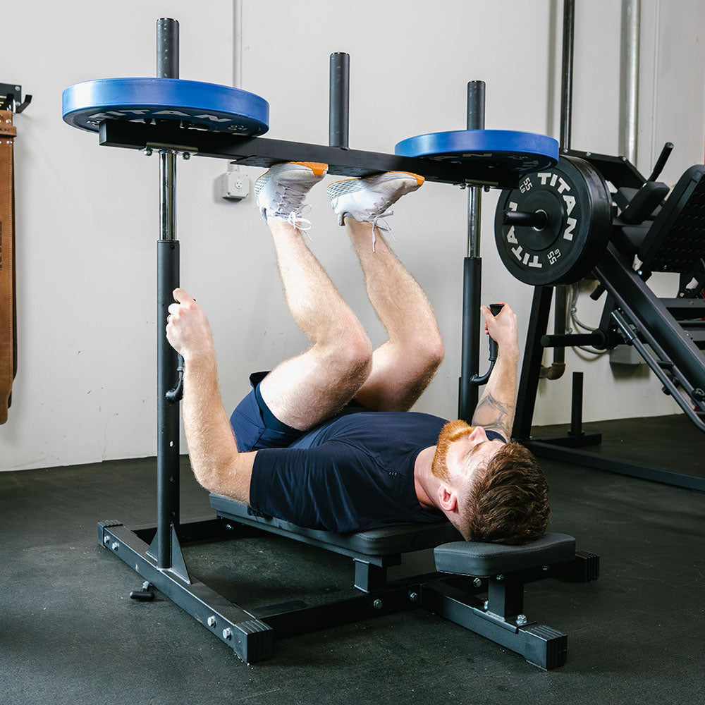 Inverted Vertical Leg Press Machine | Titan Fitness