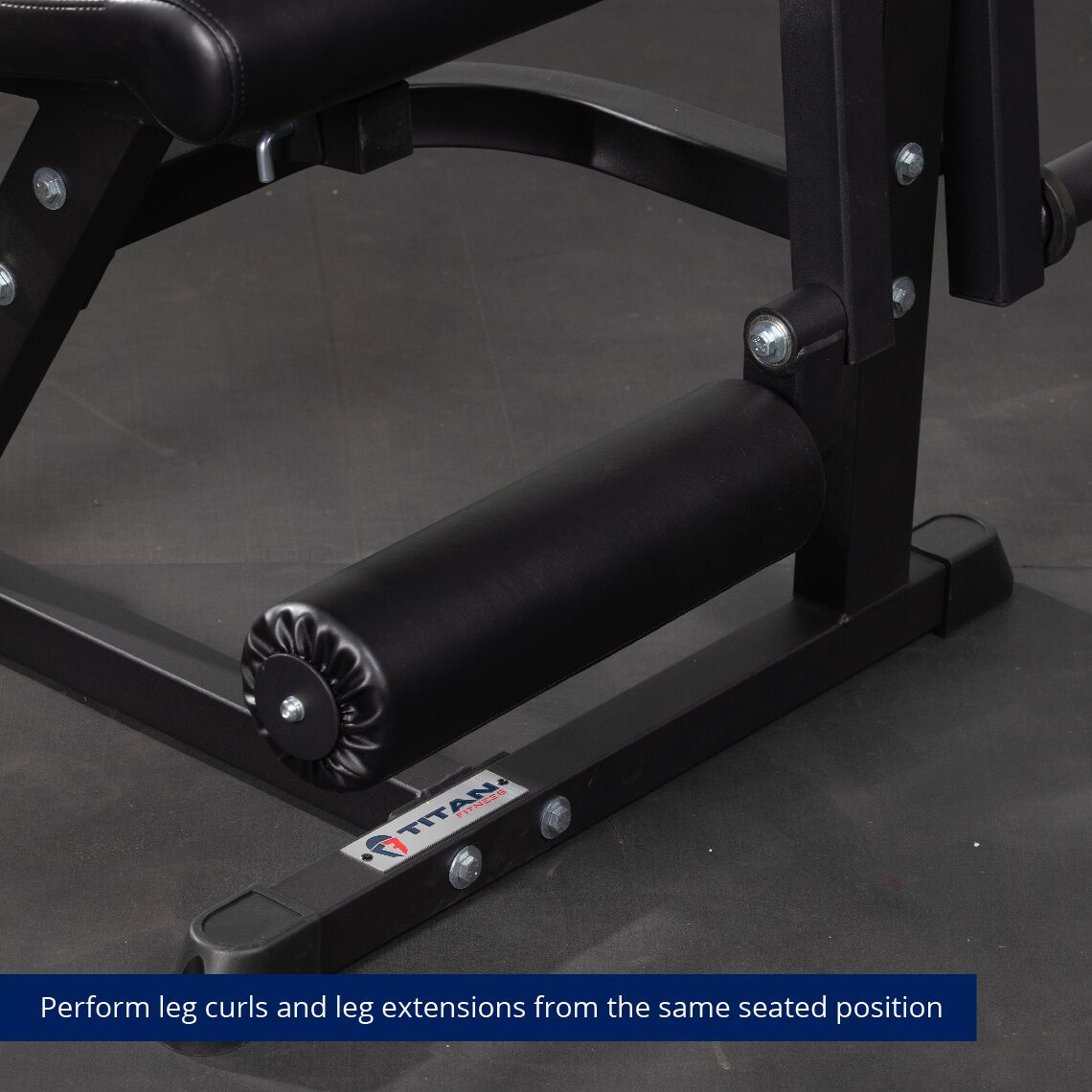 Scratch and Dent, Leg Extension and Curl Machine – Titan Fitness