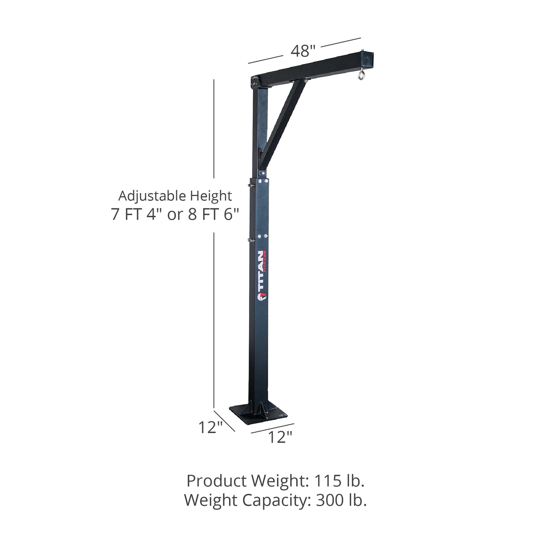 Adjustable Heavy Bag Stand | Titan Fitness