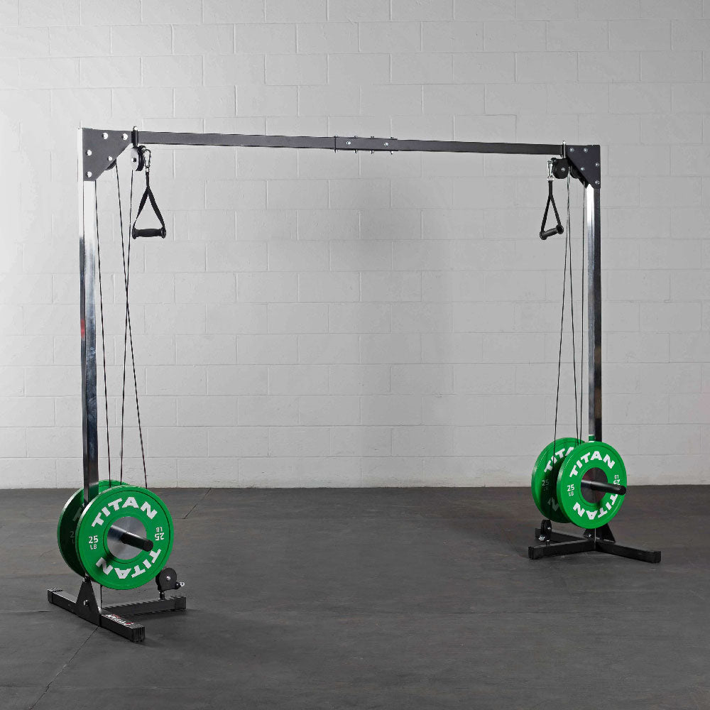 Plate-Loaded Cable Crossover Machine | Titan Fitness