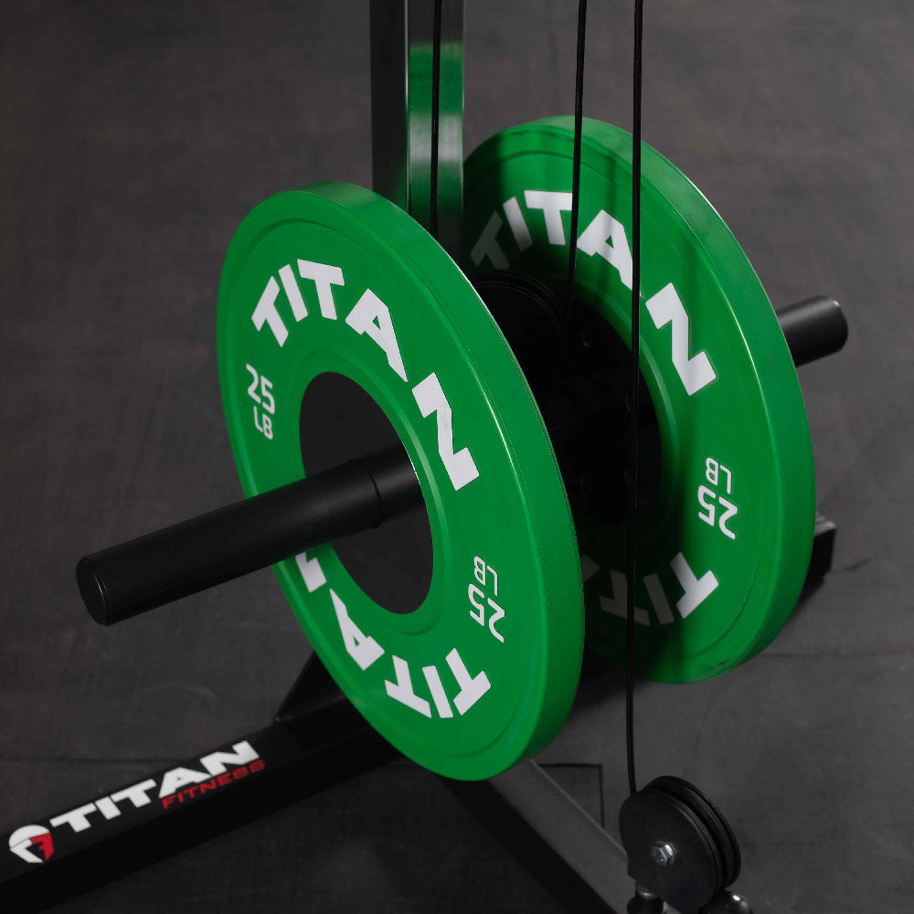 Plate-Loaded Cable Crossover Machine | Titan Fitness