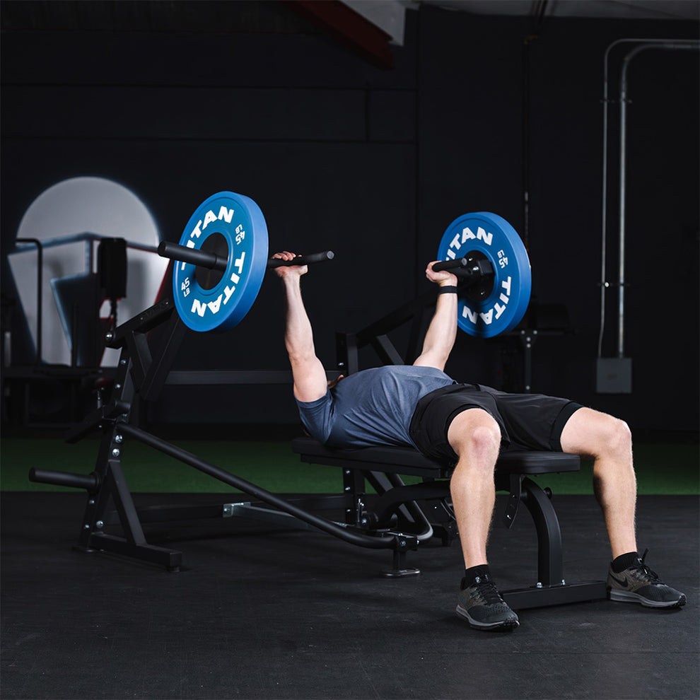 Plate-Loaded Chest Press Machine | Titan Fitness