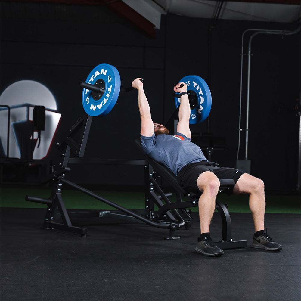 Plate Loaded Chest Press Machine | Titan Fitness