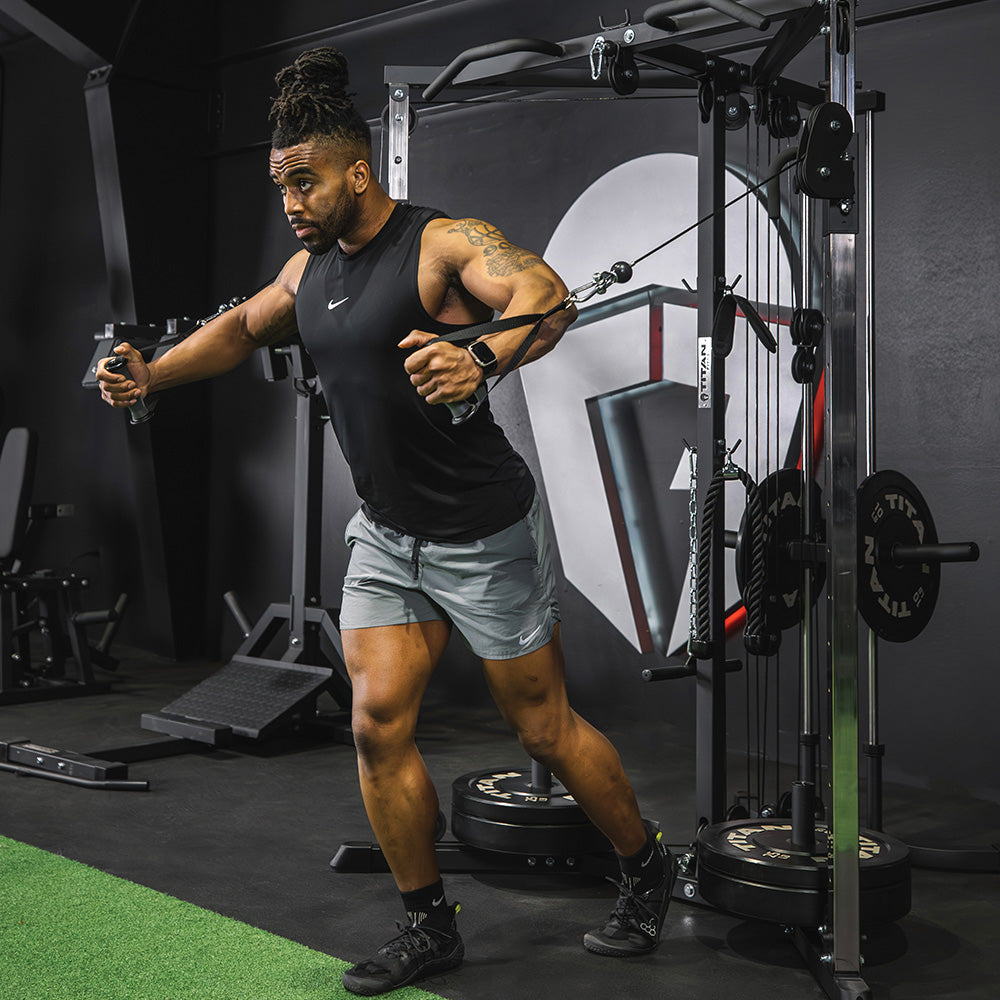 Plate-Loaded Functional Trainer | Titan Fitness