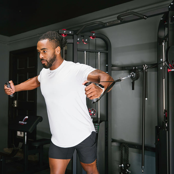 Functional Trainer Cable Machine | Titan Fitness