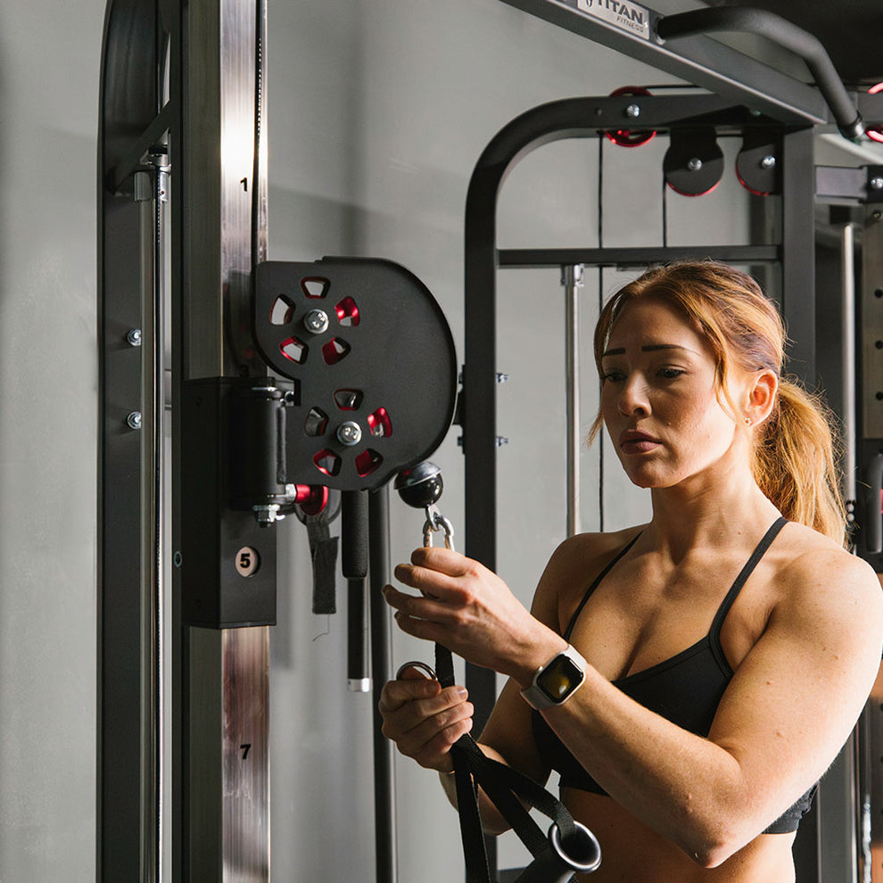 Functional Trainer Cable Machine | Titan Fitness