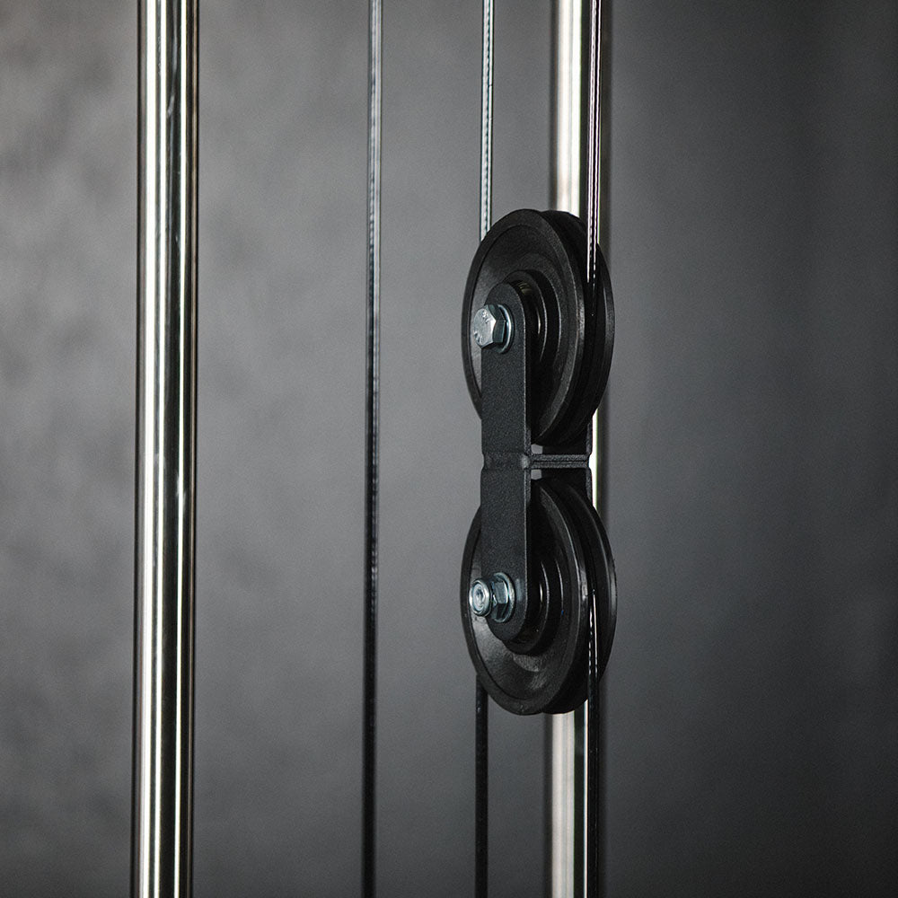 Plate Loaded Lat Pulldown & Low Row Machine | Titan Fitness