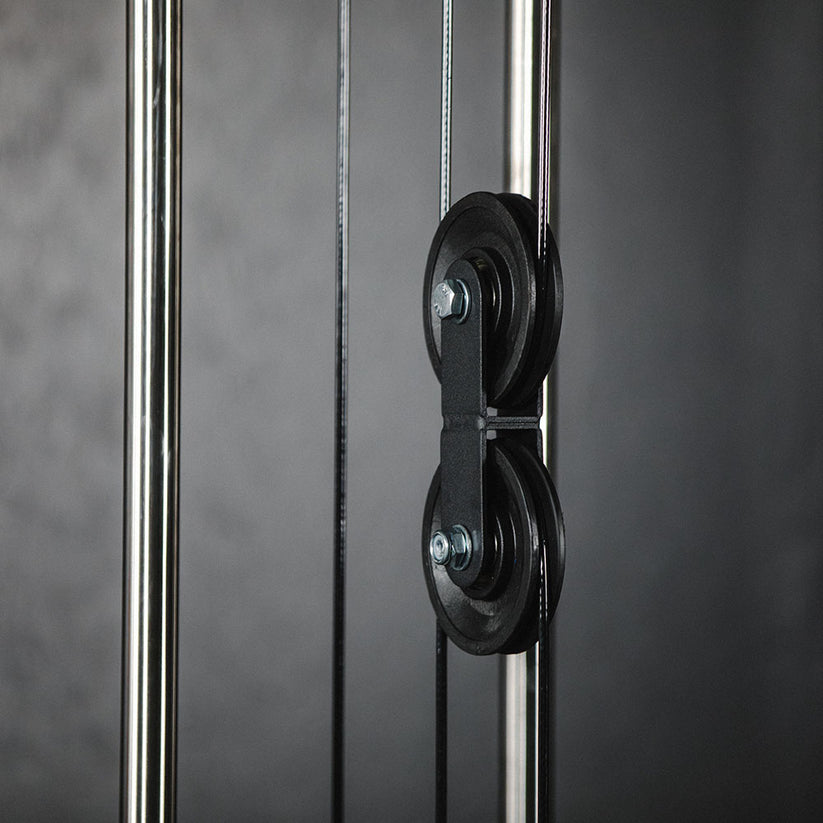 Plate Loaded Lat Pulldown & Low Row Machine | Titan Fitness