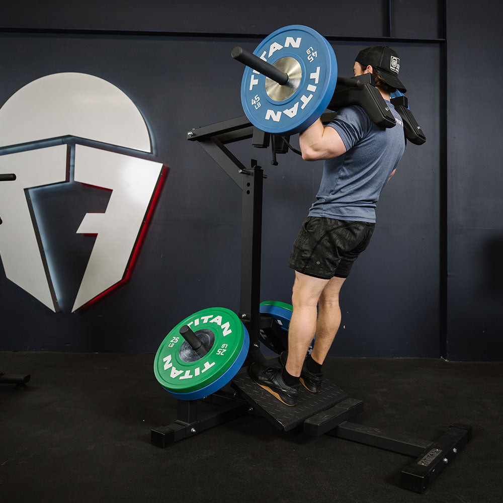 Scratch and Dent, Leverage Squat Machine | Titan Fitness