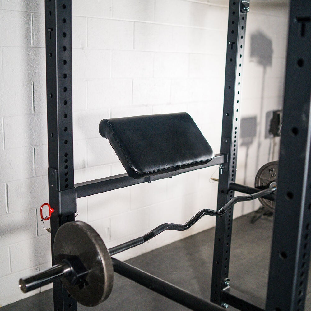 T-3 and X-3 Series Rack Mounted Preacher Curl – Titan Fitness