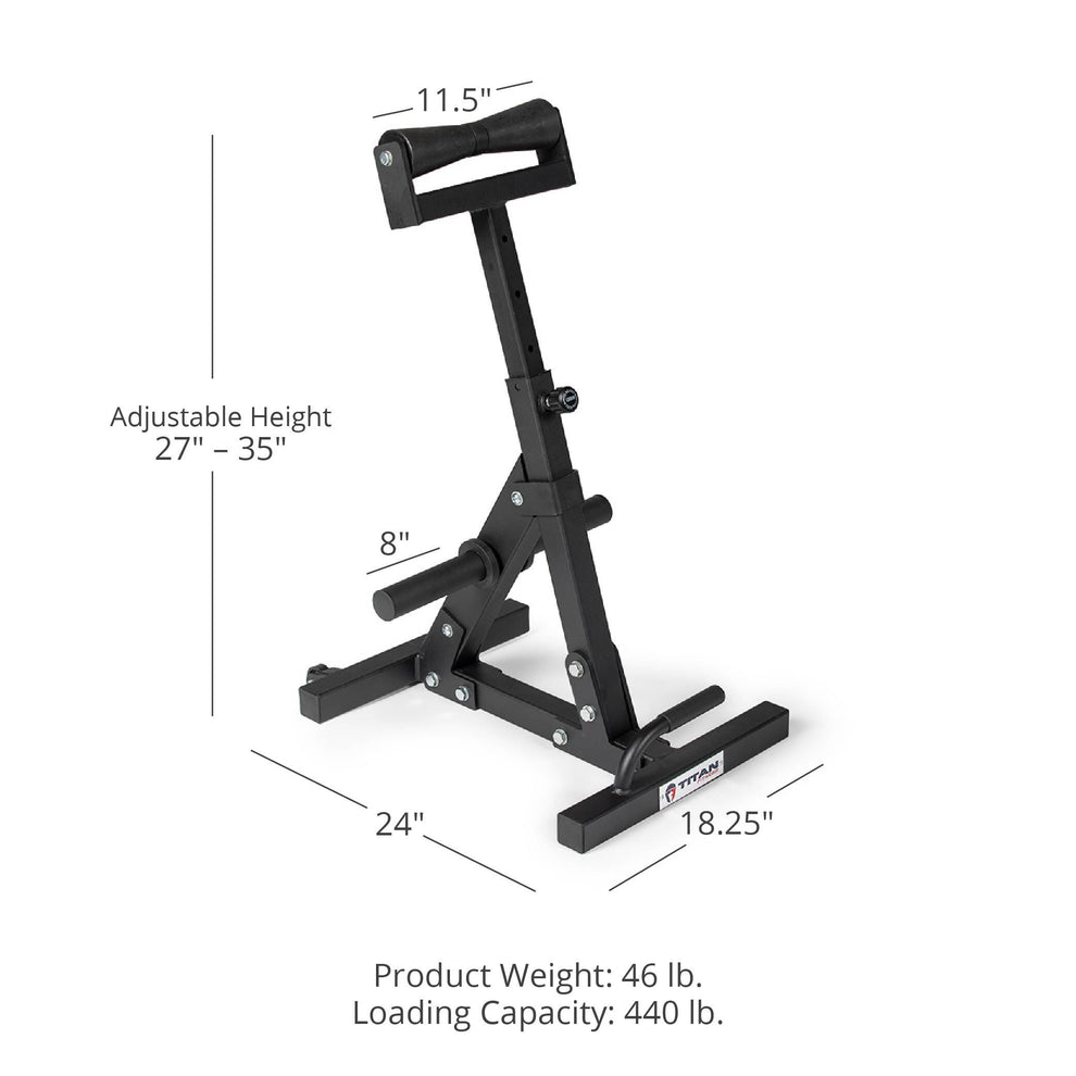 Landmine Stand With Weight Storage – Titan Fitness