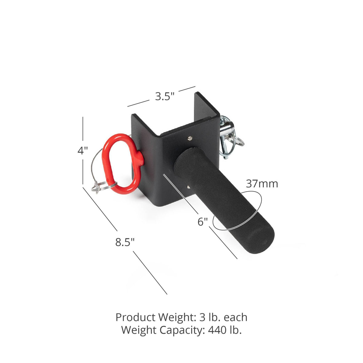 Scratch and Dent, T-3 Series Squat Handles | Titan Fitness