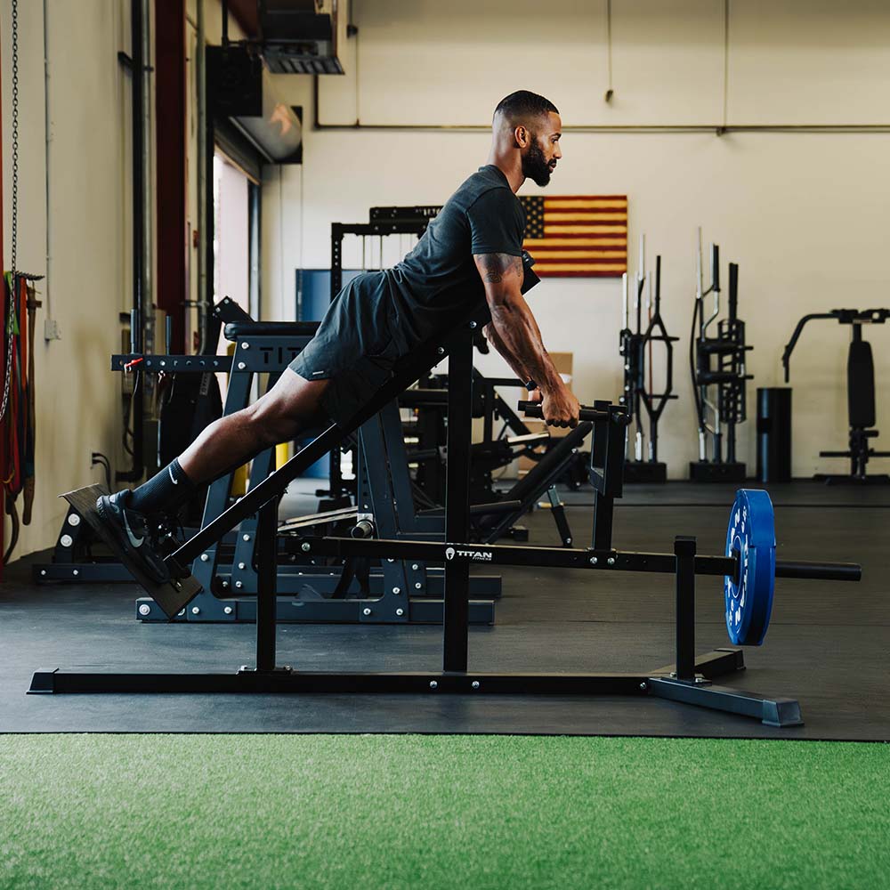 Chest-Supported T-Bar Row | Titan Fitness
