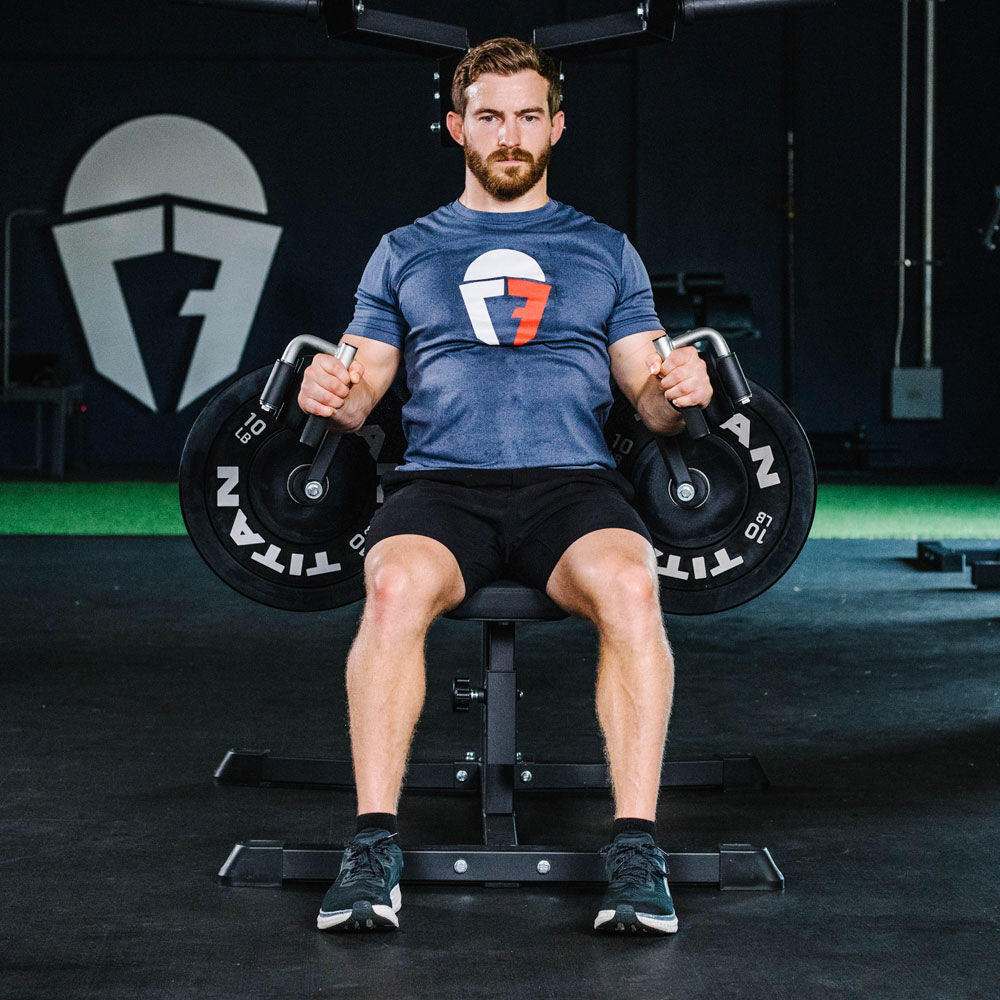 Plate-Loaded Shoulder Press & Raise Machine | Titan Fitness