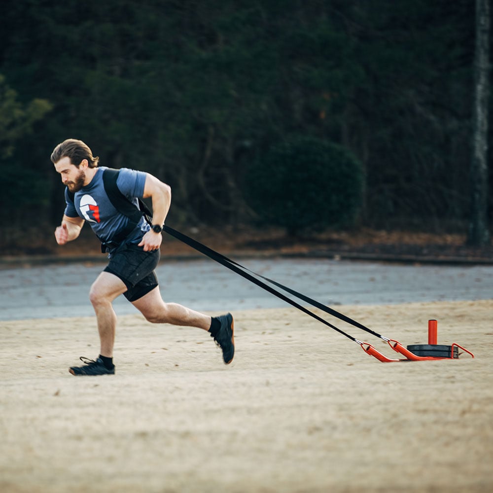 Power Speed Sled with Deluxe Harness – Titan Fitness