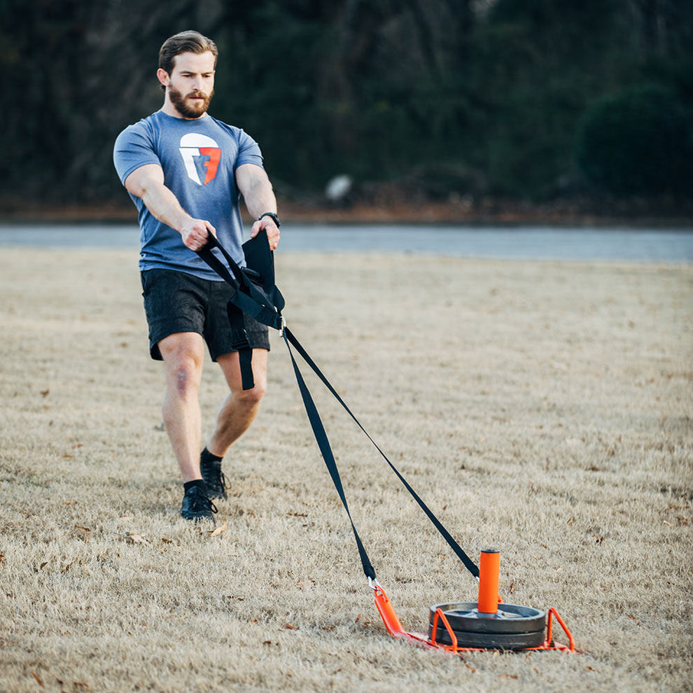 Power Speed Sled with Deluxe Harness – Titan Fitness