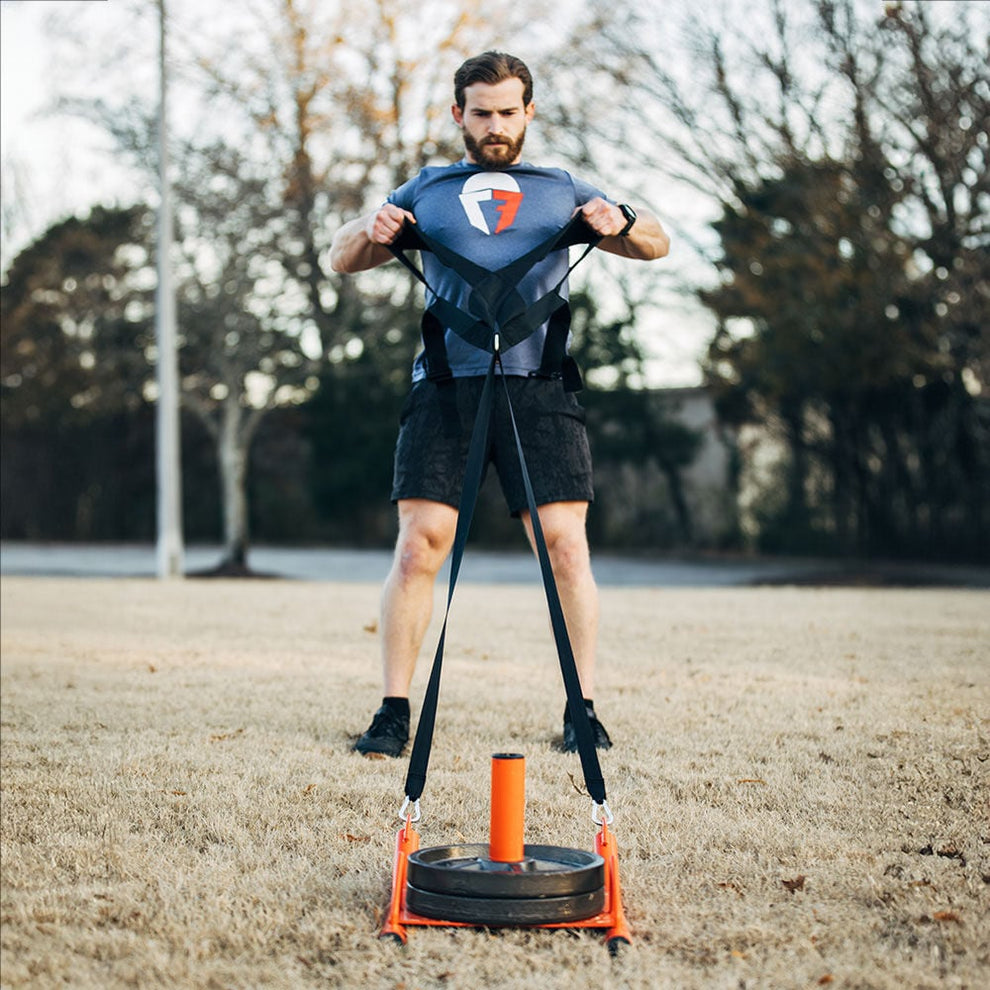 Power Speed Sled with Deluxe Harness – Titan Fitness