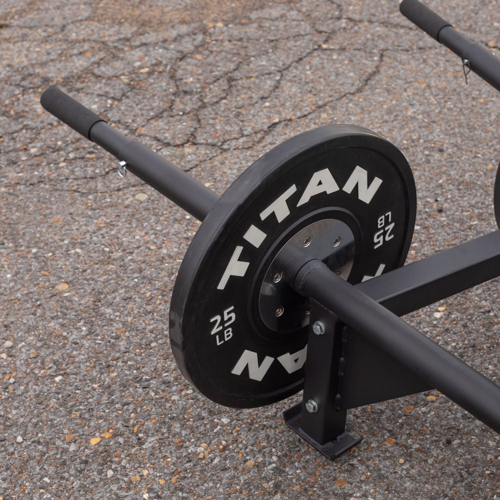 Plate Loaded Weighted Wheelbarrow – Titan Fitness