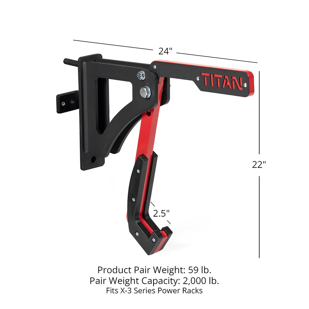 X-3 Series Adjustable Monolift Attachments | Titan Fitness