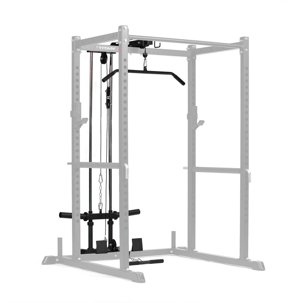 T-2 Series Lat Tower Power Rack Attachment | Titan Fitness