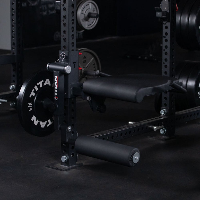 TITAN Series Rack Mounted Leg Curl and Extensions Attachment | Titan ...