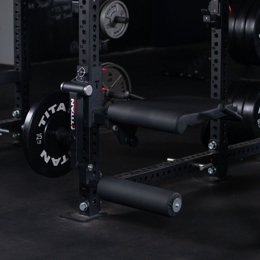 TITAN Series Rack Mounted Leg Curl and Extensions Attachment | Titan ...
