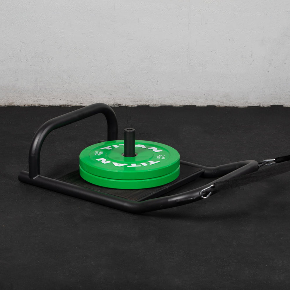 Low Bar Push Pull Drag Sled – Titan Fitness