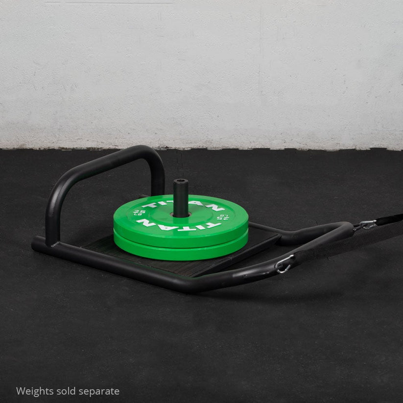 Low Bar Push Pull Drag Sled – Titan Fitness