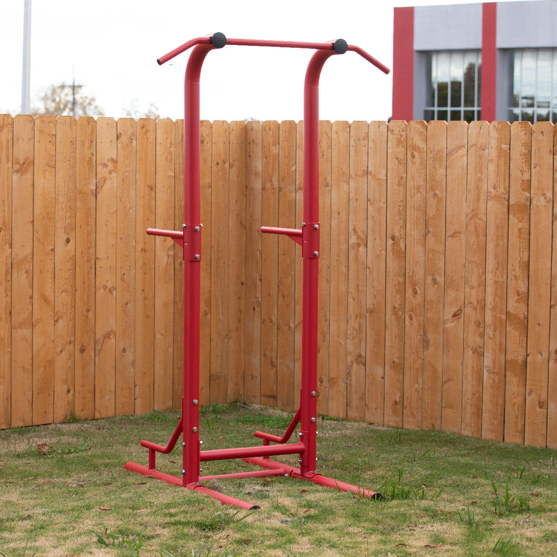 Red Outdoor Power Tower – Titan Fitness