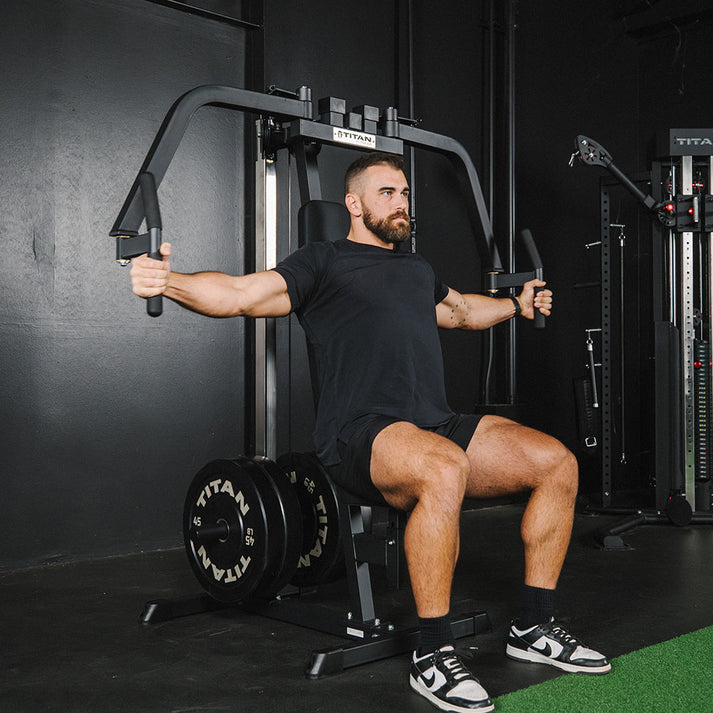 Plate-Loaded Chest Fly Machine | Titan Fitness