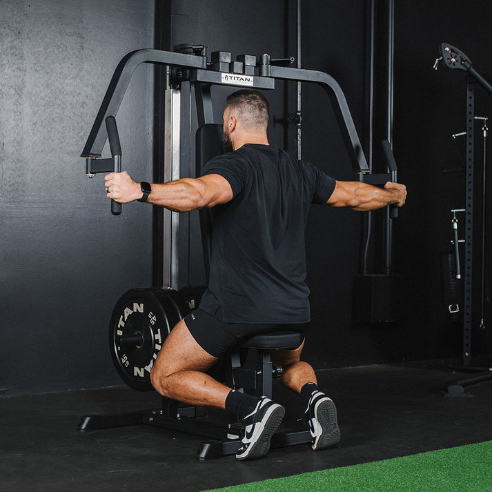 Plate-Loaded Chest Fly Machine | Titan Fitness