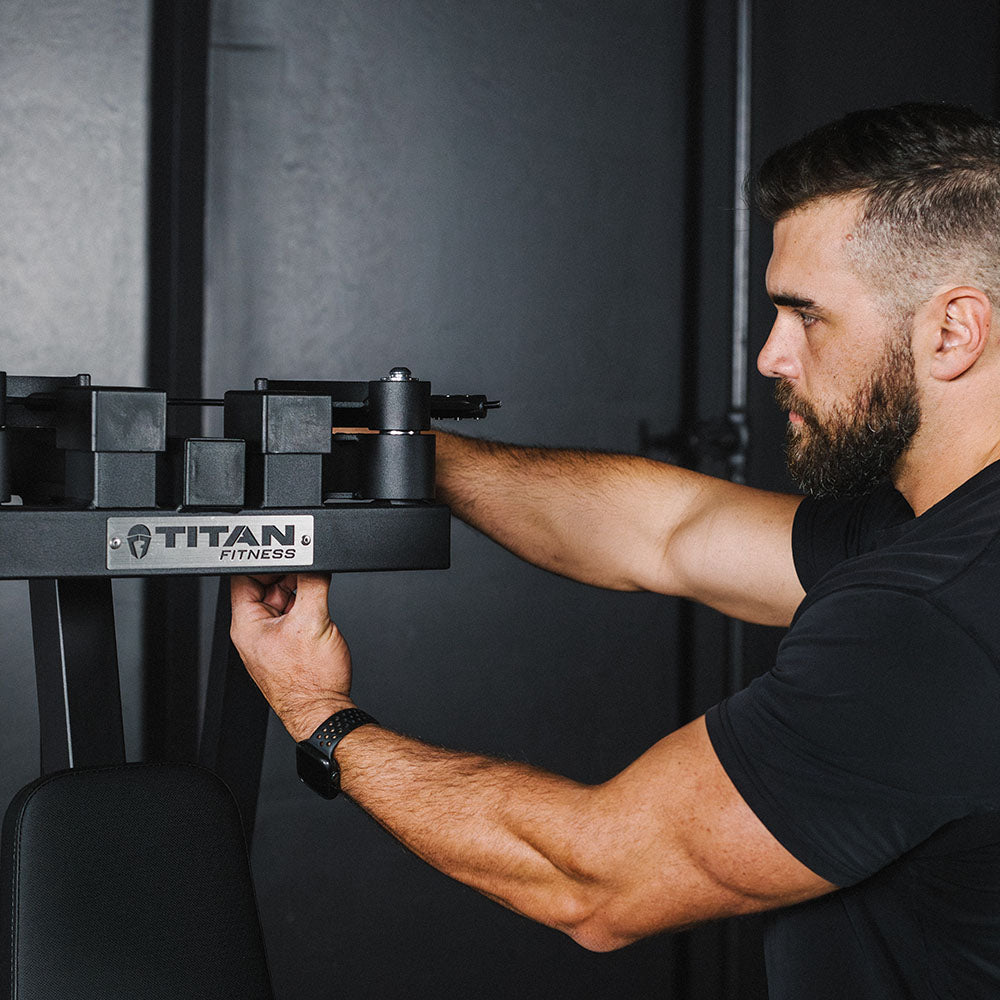 Plate-Loaded Chest Fly Machine | Titan Fitness