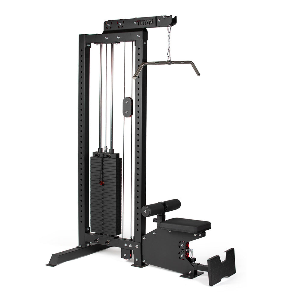 Selectorized Lat Pulldown & Low Row Machine | Titan Fitness