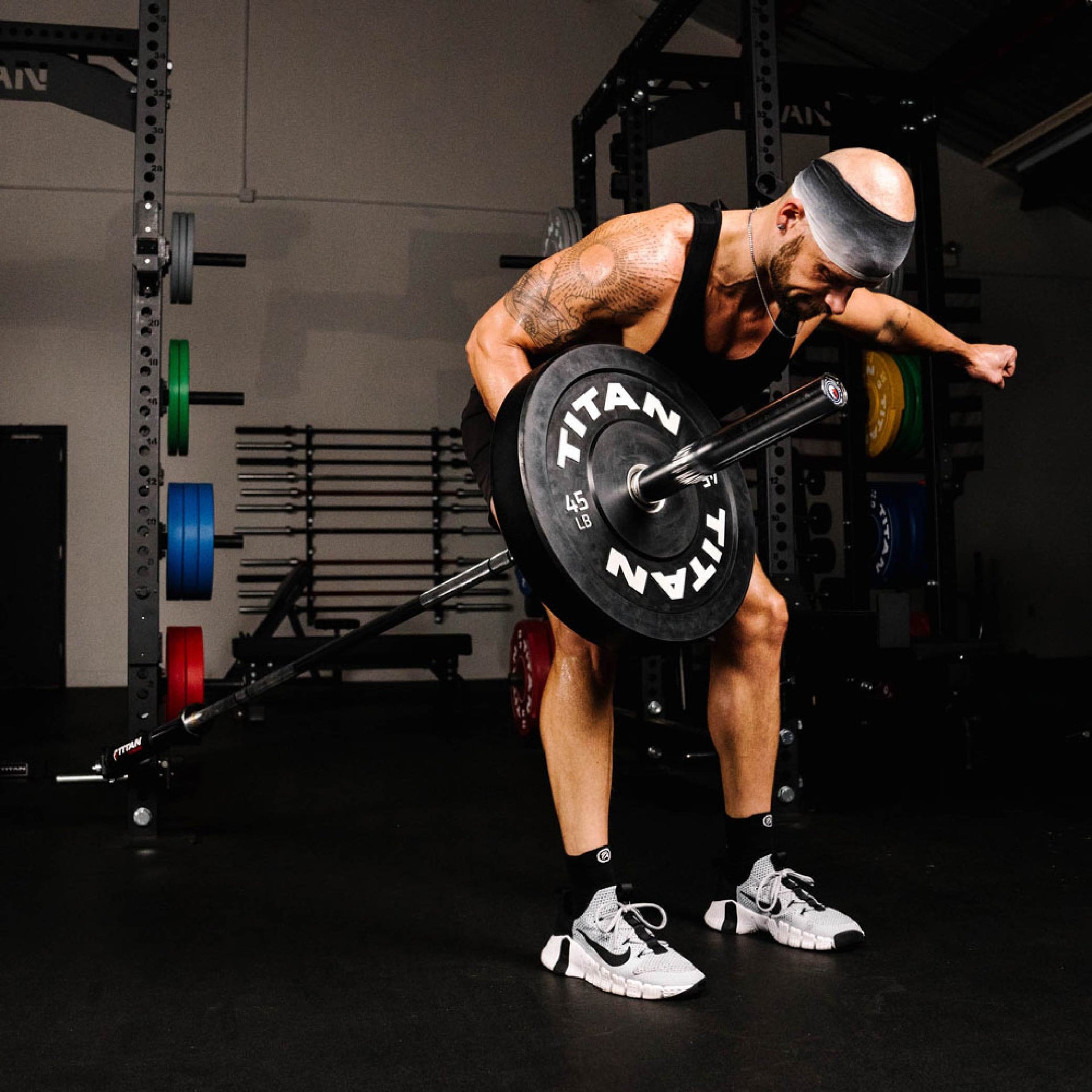 Scratch and Dent, Rack Mounted Landmine | Titan Fitness