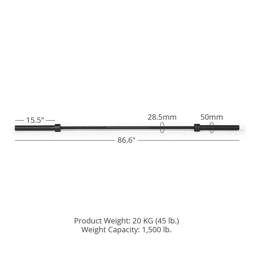 TITAN Series Cerakote Olympic Barbell – Titan Fitness