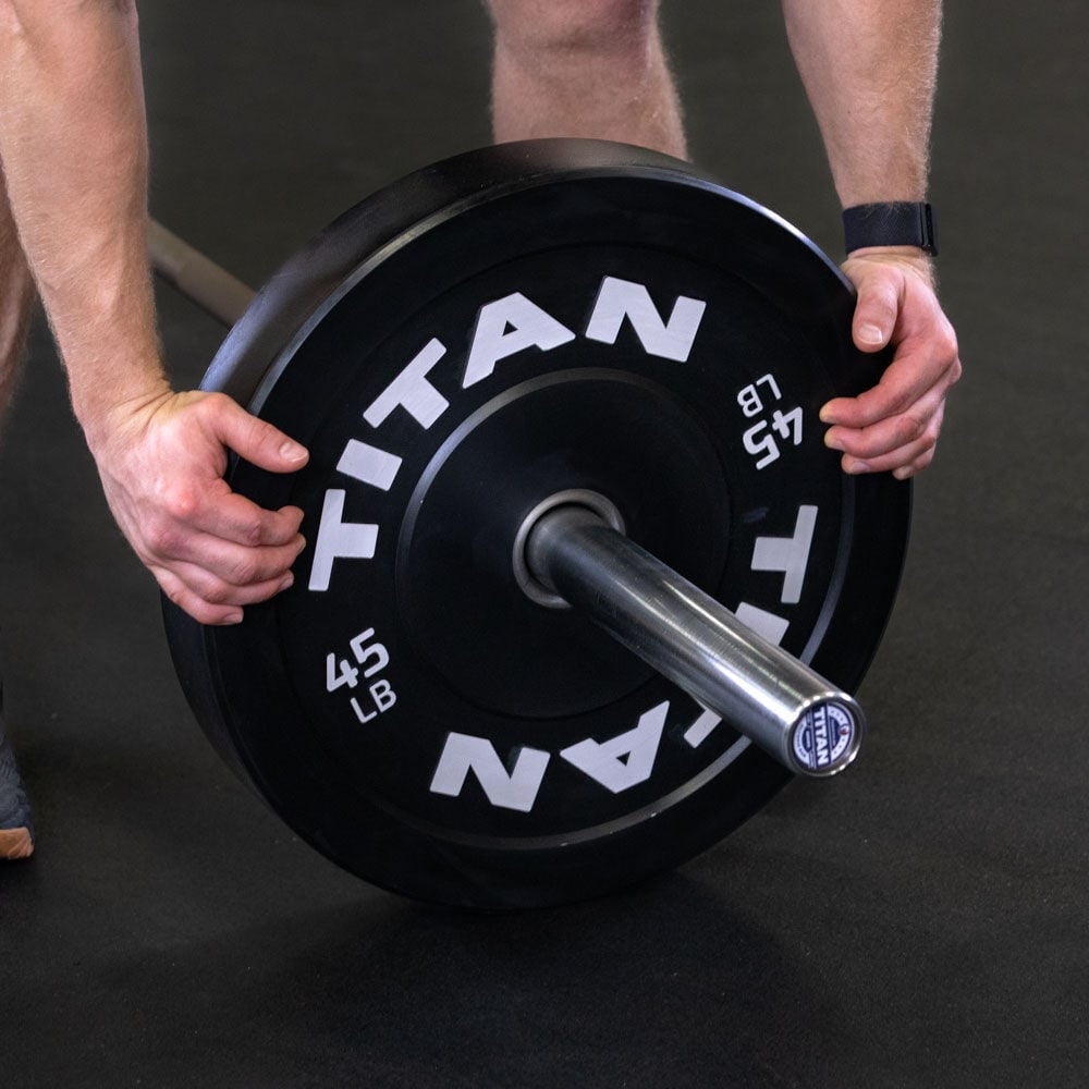 Scratch and Dent, TITAN Series Cerakote Olympic Barbell | Titan Fitness
