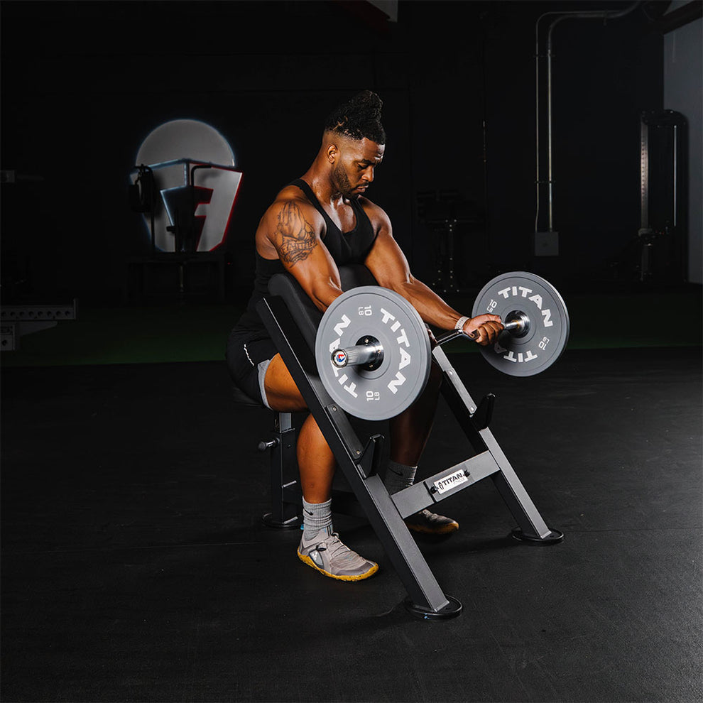 Preacher Curl Bench – Titan Fitness