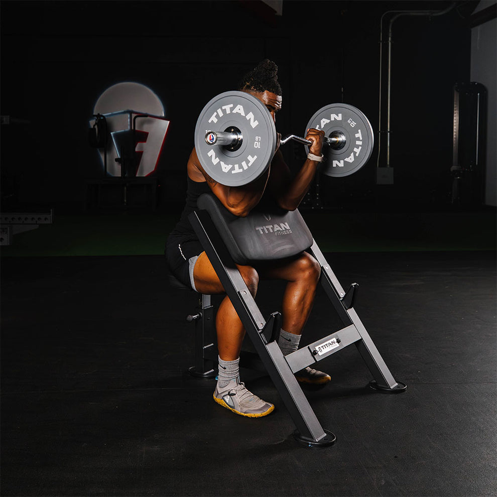 Preacher Curl Bench – Titan Fitness