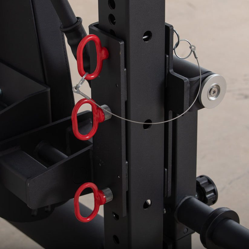 T-3 or X-3 Series Rack Mounted Leg Curl and Extensions Attachment ...