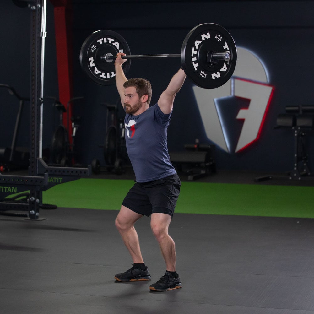 TITAN Series Shorty Olympic Barbell – Titan Fitness