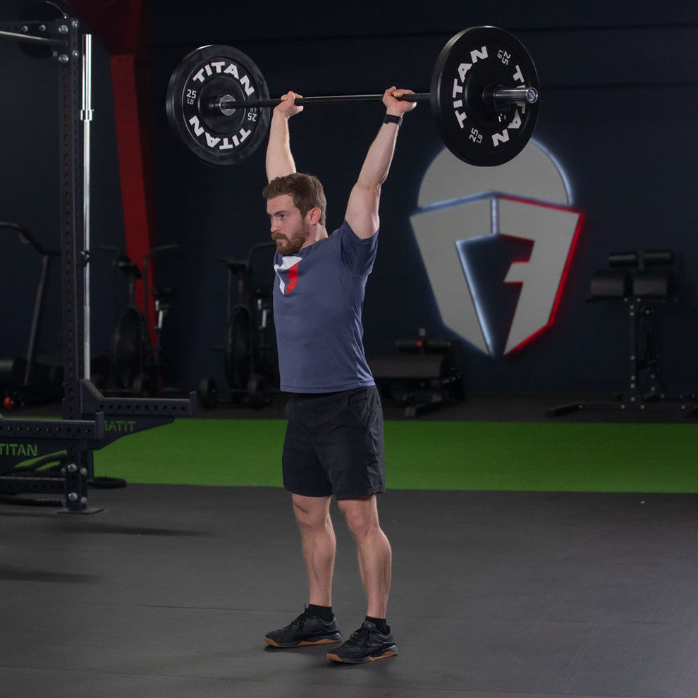TITAN Series Shorty Olympic Barbell – Titan Fitness
