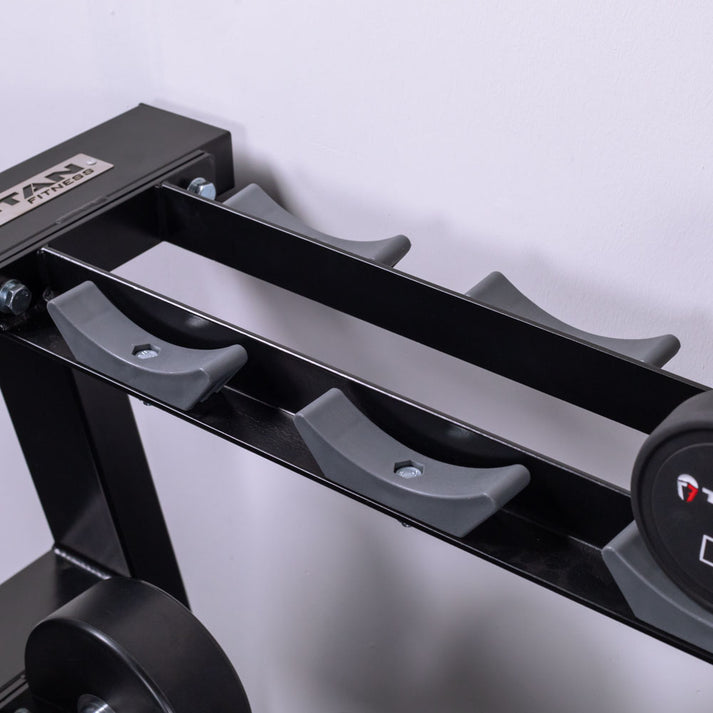 2 Tier Saddle Dumbbell Rack | Titan Fitness